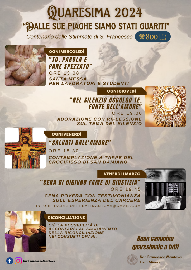 Quaresima 2024 - San Francesco Mantova